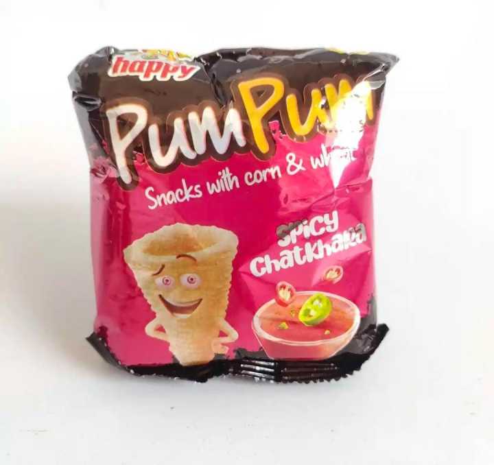 PumPum Chatkhara Spicy Snacks (12pack) corn & wheat | Daraz.pk
