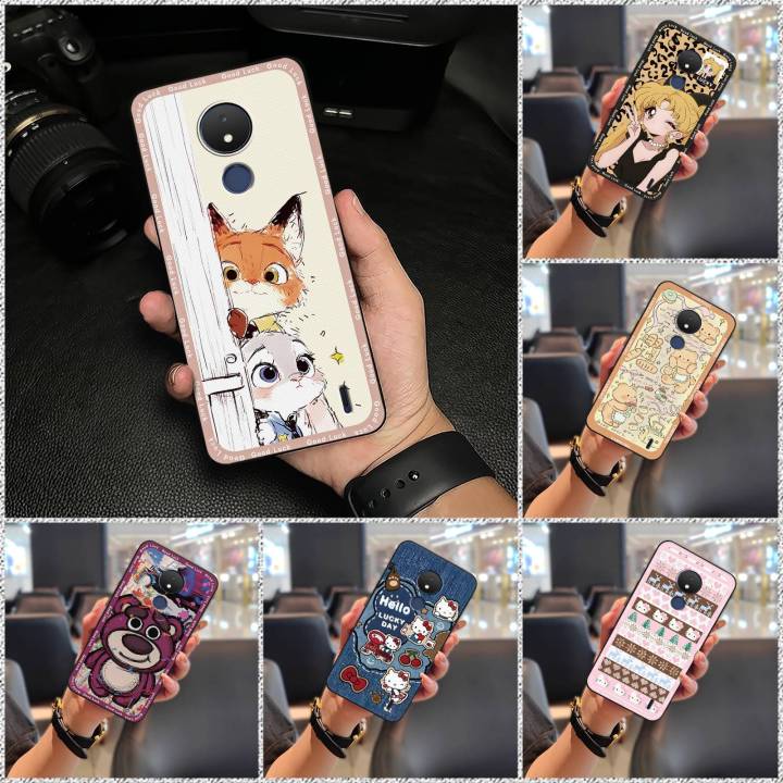 Cartoon Back Cover Phone Case For Nokia C21 Cute Anti-dust Shockproof ...