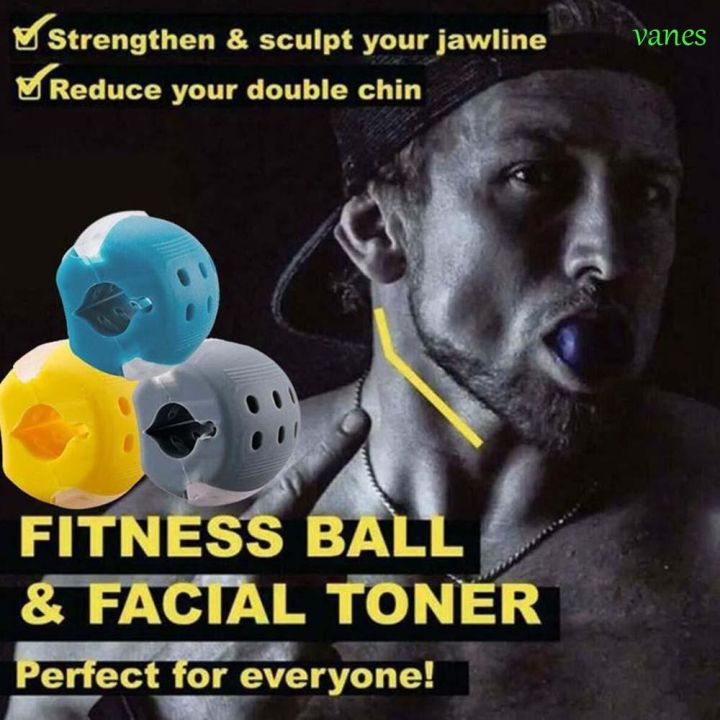 VANES 30-50Lbs Face Jaw Trainer Neck Mandibular Exerciser Jaw Muscle ...