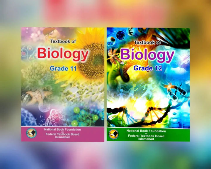 Set of 2 books: Textbook of Biology Grade 11 Federal Board - Textbook ...