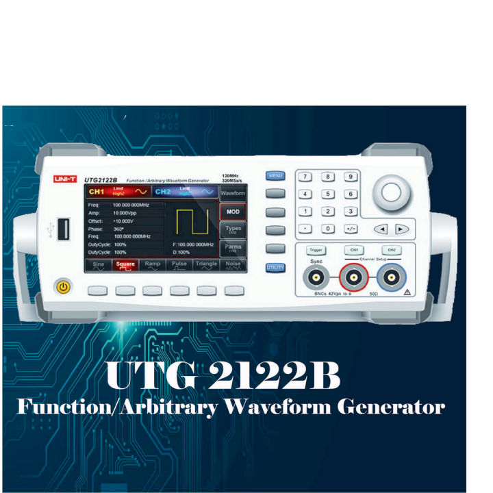 UTG2122B Function/Arbitrary Waveform Generator | Daraz.pk