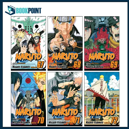 Naruto Graphic Novels (6 book series) by Masashi Kishimoto (Author) Vol ...