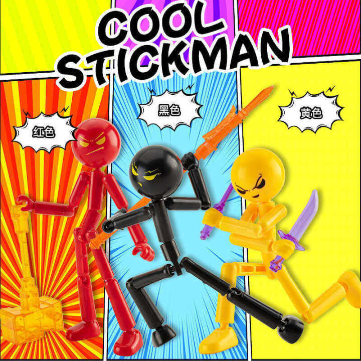 New Rampage Matchstick Man Action Figure Doll Movable Joint Figurine ...