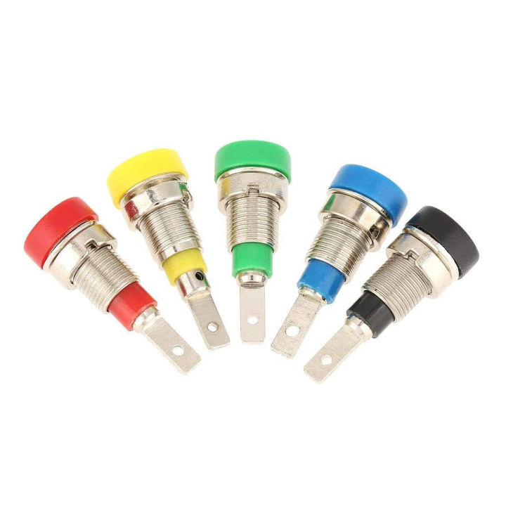 5-Piece Banana Jack Mixed Color Banana Jack 2.0mm Jack for Panel ...
