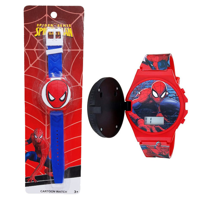 Marvel Avengers Spiderman Wrist Watch For Boy - Blue | Daraz.pk