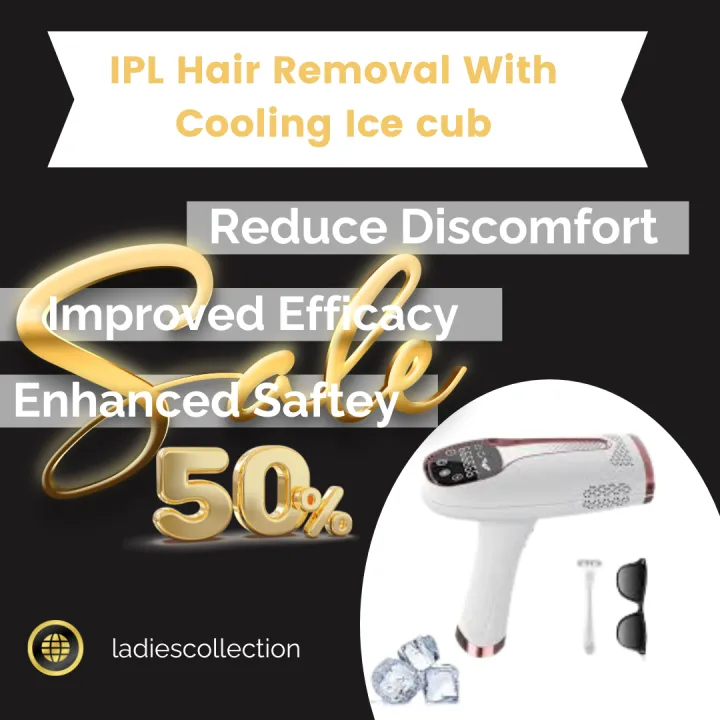 IPL ICE Cool Hair Removal Device | Daraz.pk