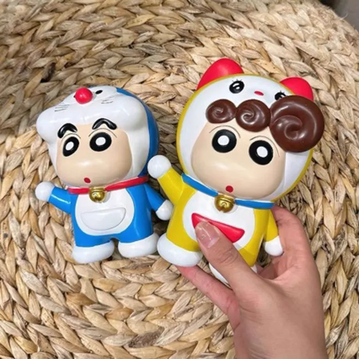 Exquisite Desktop Decoration Crayon Shin-chan Anime Figure Cake ...
