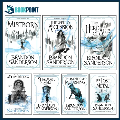 Mistborn (7 book series) Paperback Edition by Brandon Sanderson (Author ...