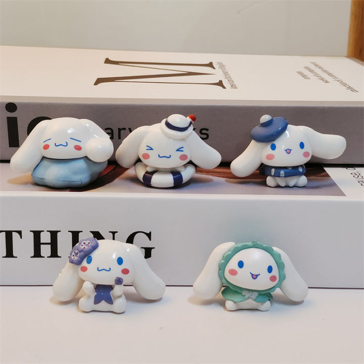 1Pcs Cartoon Sanrio Dolls Model Cinnamoroll Anime Action Figures Dolls ...