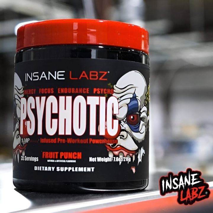 INSANE LABZ PSYCHOTIC Non Stim pumps (35 servings) | Daraz.pk