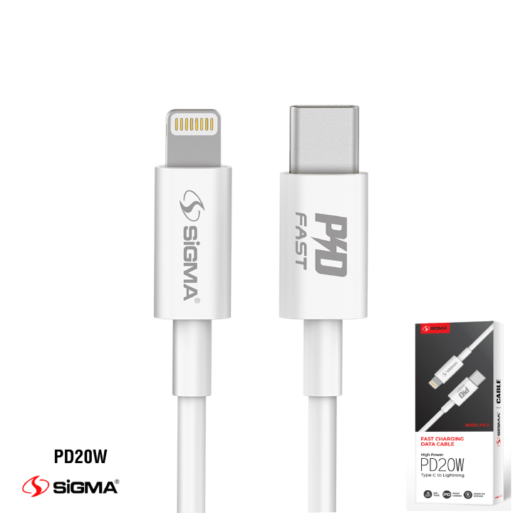 PD 20W watt Fast Charging PD Power Delivery Lightning to USB-C Cable ...