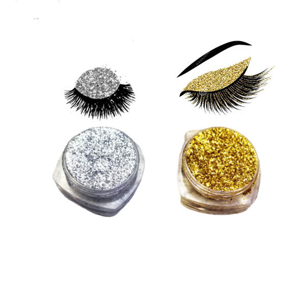 2 in 1 Glitter Eyeshadow Kits Pack Of 2 | Daraz.pk