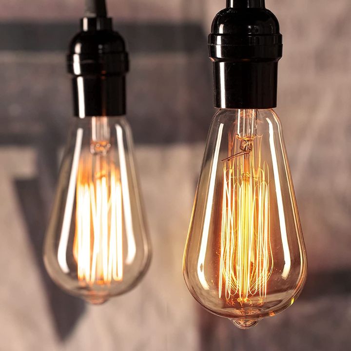 Vintage Edison style bulb with E27 base Filament Light Bulb, Classical ...