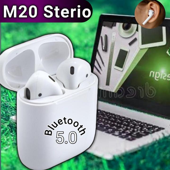 M20 TWS Wireless Earbuds | M20 TWS Touch Sensor Bluetooth Dual Inpods Earbuds | M20 Stereo ...