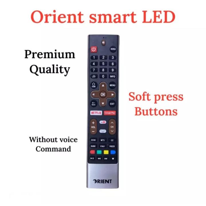 Orient Smart Led Tv Remote Control Without Voice With Youtub Netflex