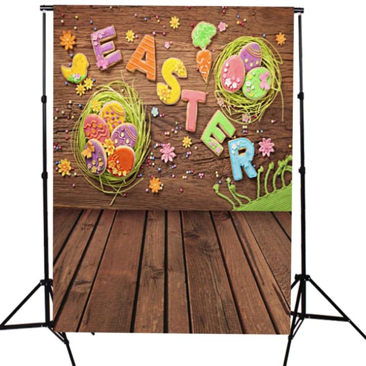 Luxury 3x5ft Vinyl Photography Backdrop Easter Egg Brick Wall ...