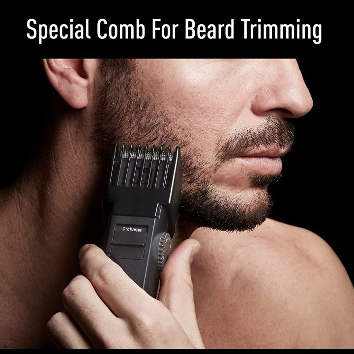 DINGLING RF-610 Electric Hair & Beard Clipper Trimmer 12 in 1 Cutting ...