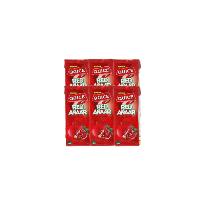 Chase Up Quice Perfect Red Anaar Drinkjuice Tetra Pack 200Ml | Daraz.pk