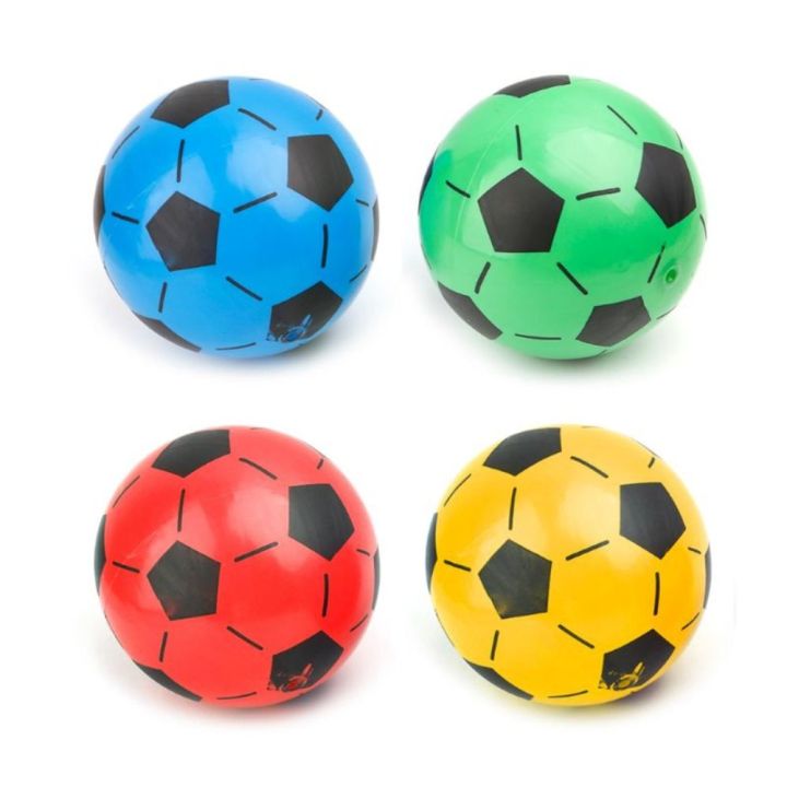 Inflatable Football Ball 22cm PVC Football Elastic Balls Inflatable ...
