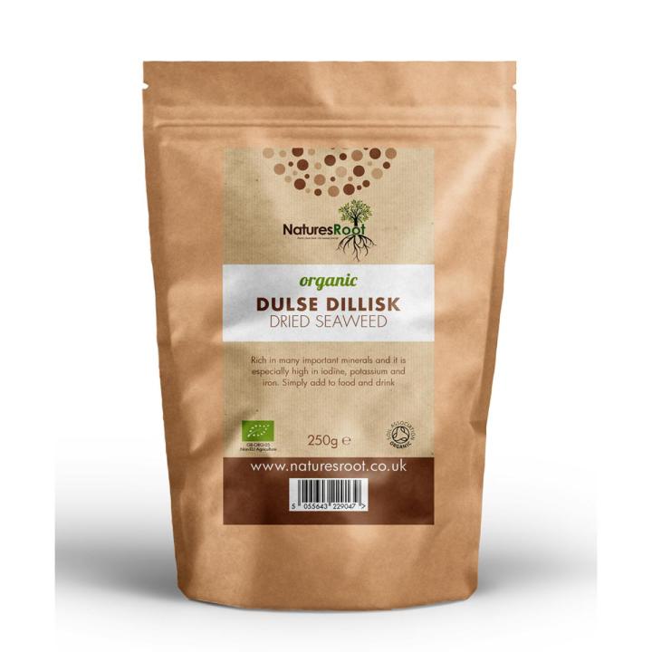 Organic Dulse Seaweed - Raw Dillisk Fresh Irish Vegan 250gm | Daraz.pk