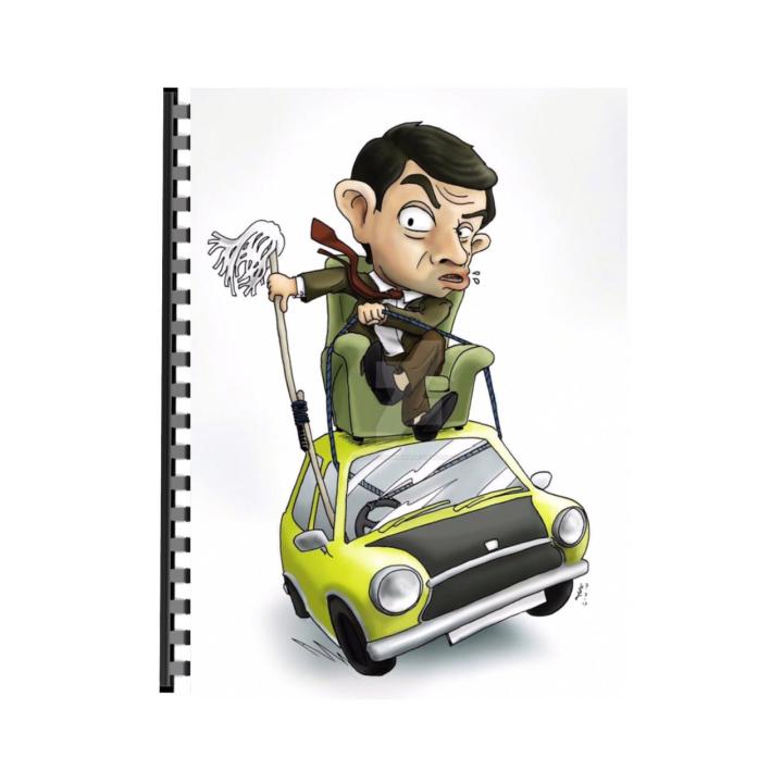 MR BEAN NOTEBOOK A4 SIZE ARTICLE (2166) | Daraz.pk