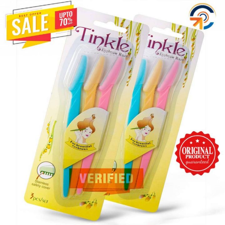 Original Tinkle Razor for Women, Facial Razor & Eyebrow Razor | Daraz.pk