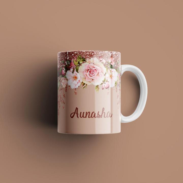 Customise Name Mug Design 04 - Coffee Mug Gift | Daraz.pk