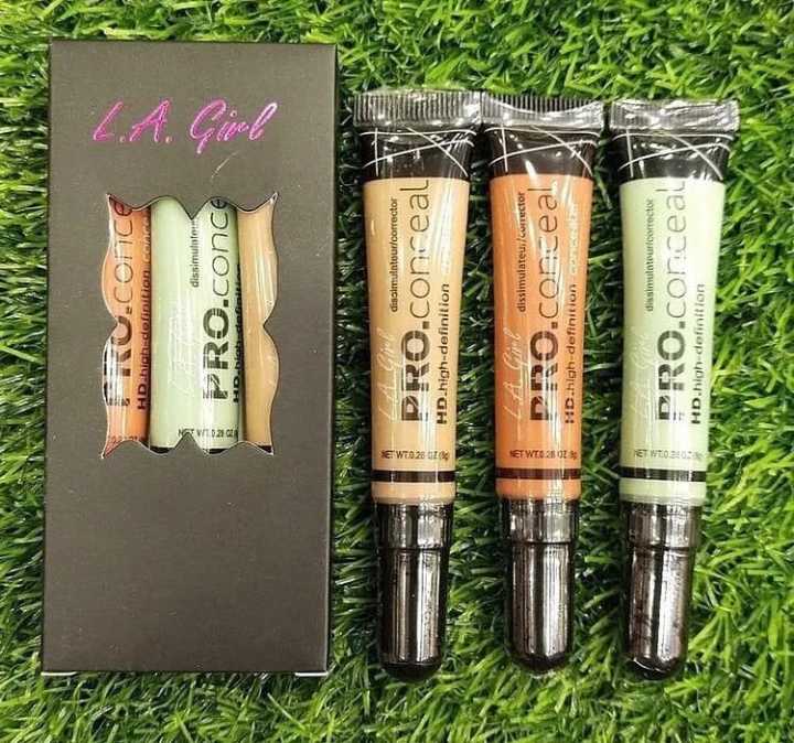 HD Pro High Coverage Concealer - Pack of 3: Your Ultimate Solution for ...