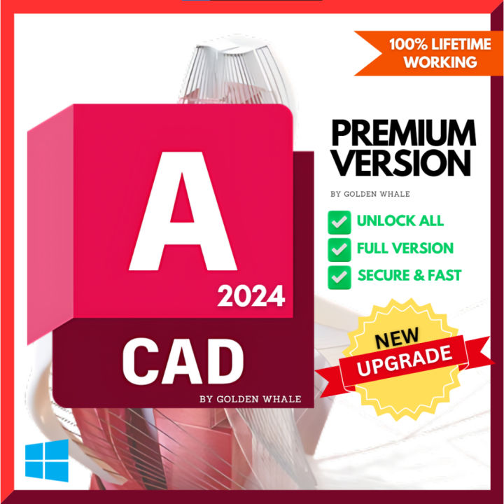 AutoCAD premium -lifetime access video guide | full version | windows ...