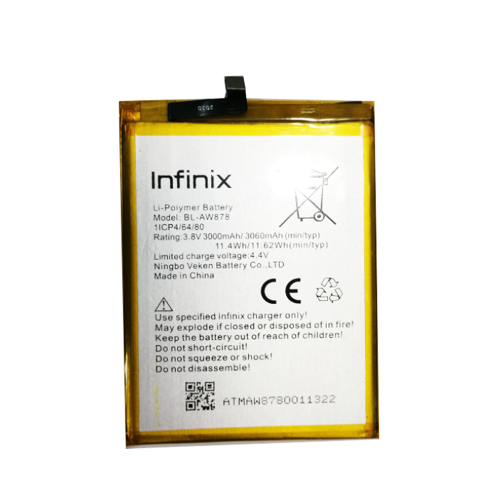 Infinix Smart X5010 Battery | BL-AW878 | 100% Original | 5000mAh | Daraz.pk