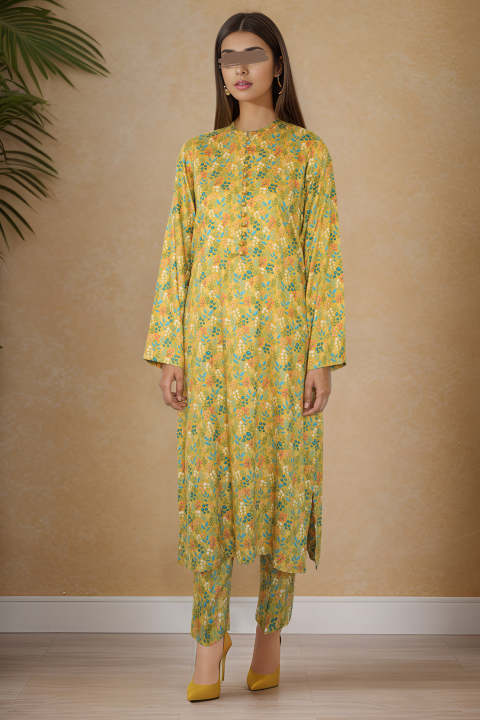 Saya Unstitched 2 Piece For Women and Girls - Printed Viscose Twill ...