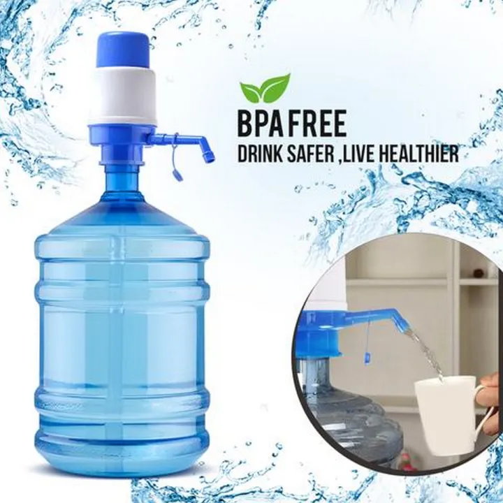 Aqua Drinking Manual Hand Press Water Dispenser Pump | Daraz.pk