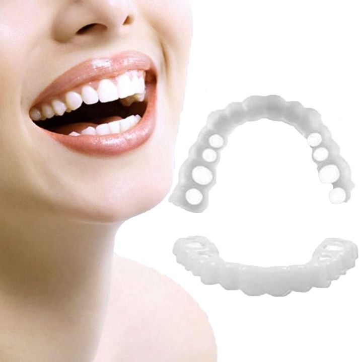 Original Silicone Snap-On Smile / Transparent Instant Veneers Kit ...