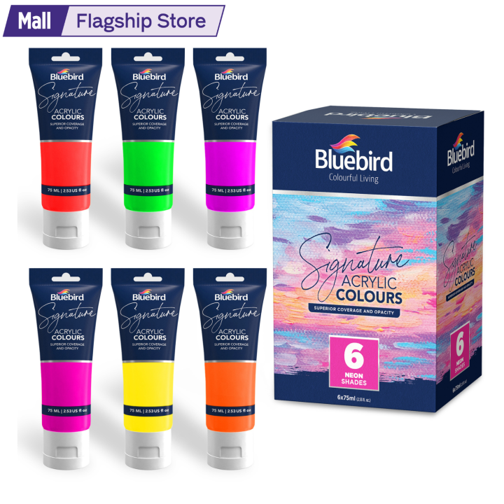 Bluebird Signature Acrylic Paints Colours for Professionals DIY ...