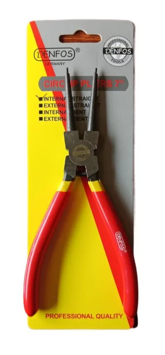 DENFOS (GERMANY ) CIRCLIP PLIERS INTERNAL STRAIGHT | Daraz.pk