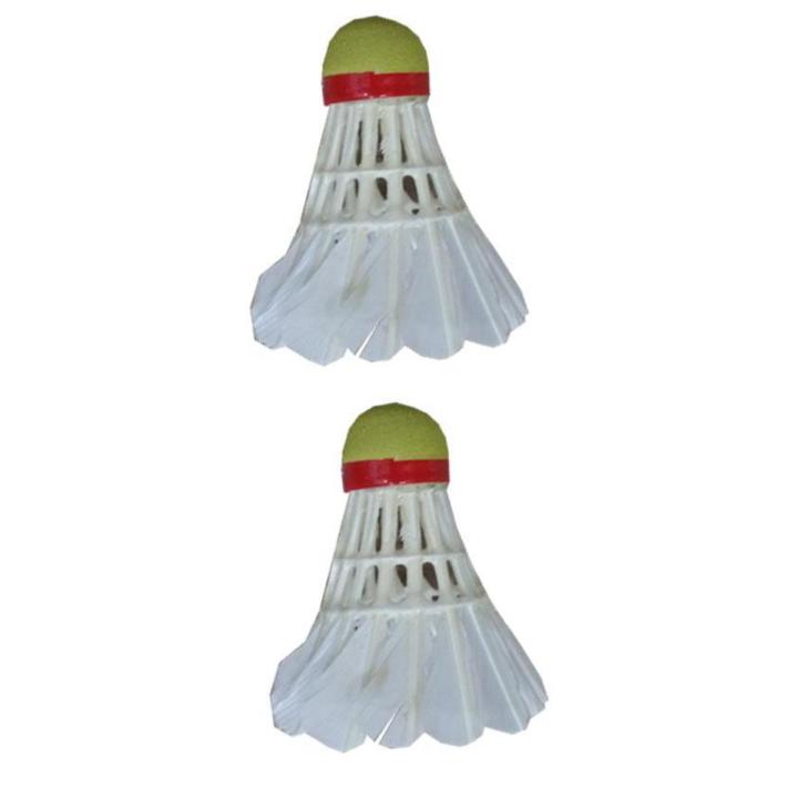 Badminton Feather Shuttle Cocks Box of 12 PCS Shuttle | Daraz.pk
