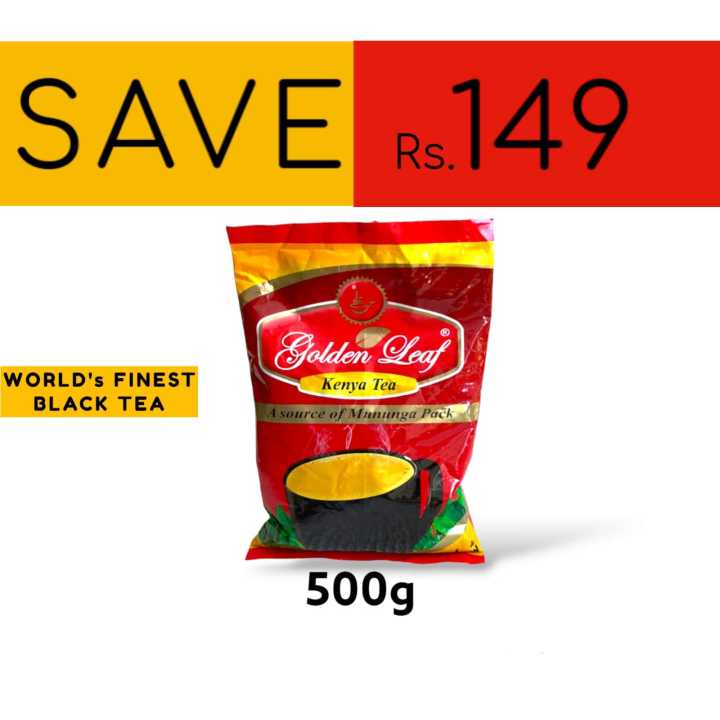 Golden Leaf Kenya Tea [ Pack Of MANUNGA ] 500g | Daraz.pk