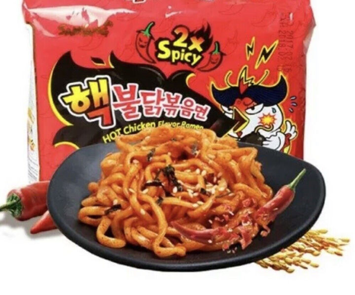 Samyang 2x Spicy Noodle 140g Micro Instant Noodle Bouncing (Red ...