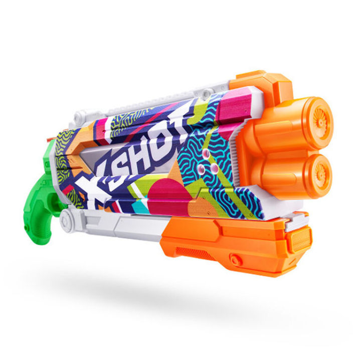 X-SHOT Fast Fill Skins Water Gun Pump Action Orange | Daraz.pk