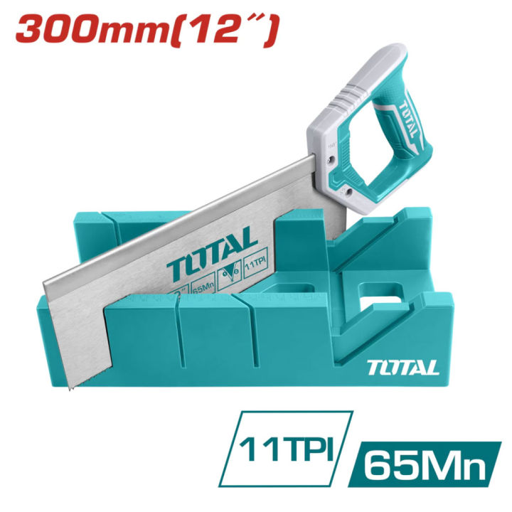 Total Original Mitre box and Back Saw Set | Daraz.pk