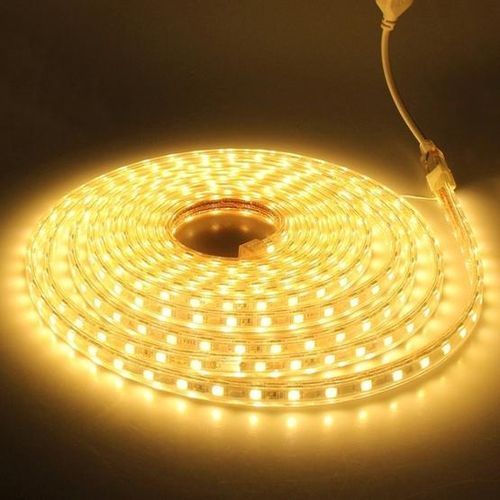 LED Rope Light ceiling Light Strip Room Decoration Light Golden Yellow ...