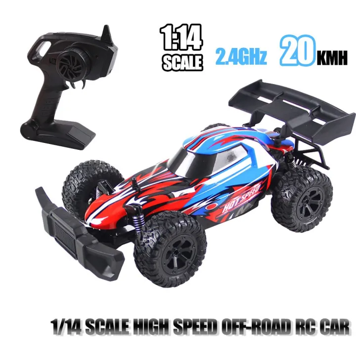 1/14 Scale 20KM/H RC Car 2.4G Climbing Off-road Racing High Speed Truck ...
