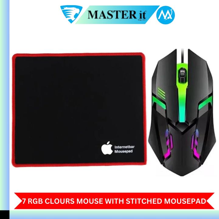 Gaming Mouse RGB - 7 Light Breathing - USB Wired Gaming Mouse For PC ... Gaming Mouse RGB - 7 Light Breathing - USB Wired Gaming Mouse For PC ...