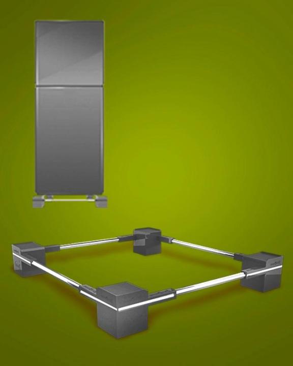 Adjustable Fridge Base - Grey | Daraz.pk