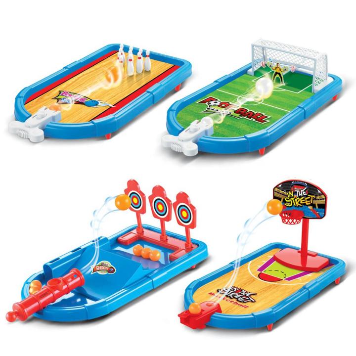 4 In 1 Finger Basketball Football Bowling Shooting Game Toy, Desktop ...