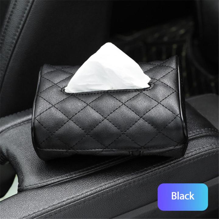 Nax-3c Super Fiber Skin Material Car Tissue Box With Extendable Strap ...