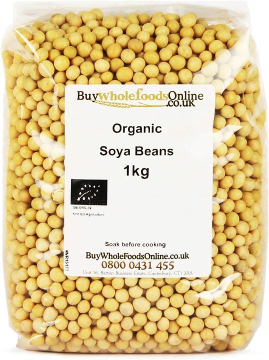 Buy Whole Foods Online Organic Soya Beans 1 Kg | Daraz.pk