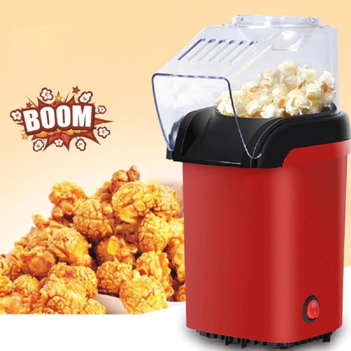 Popcorn Maker - Mini Electric Popcorn Maker - Oil Free Popcorn Maker ...