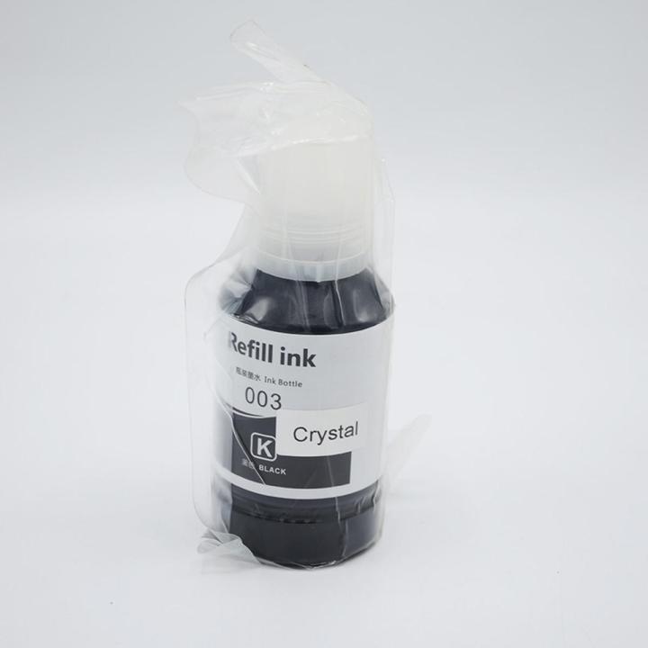 High-Capacity 003 Black Ink refill for Epson L3110 Series Printers Ink ...