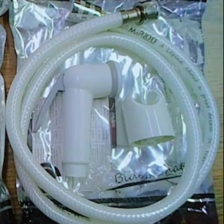 Muslim Shower with wall bracket and chain (White ) | Daraz.pk